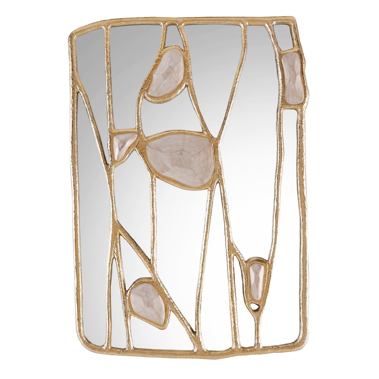 JOHN RICHARD | Embellished Branches Mirror - DECOROOM